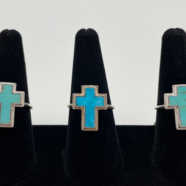 Turquoise Cross - Etsy