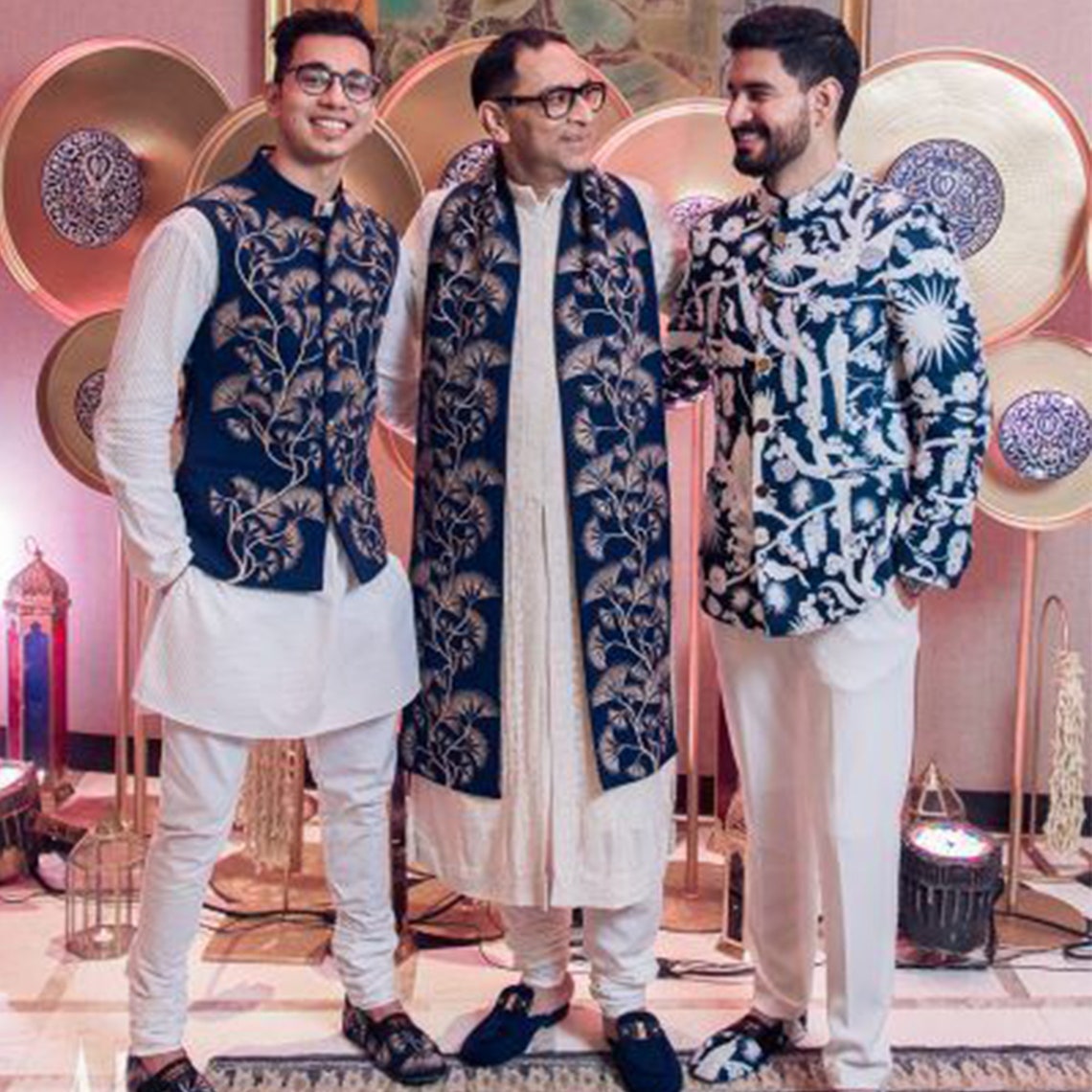 Family Wedding Twinning Outfit, Family Matching Outfits, Wedding Wear ...