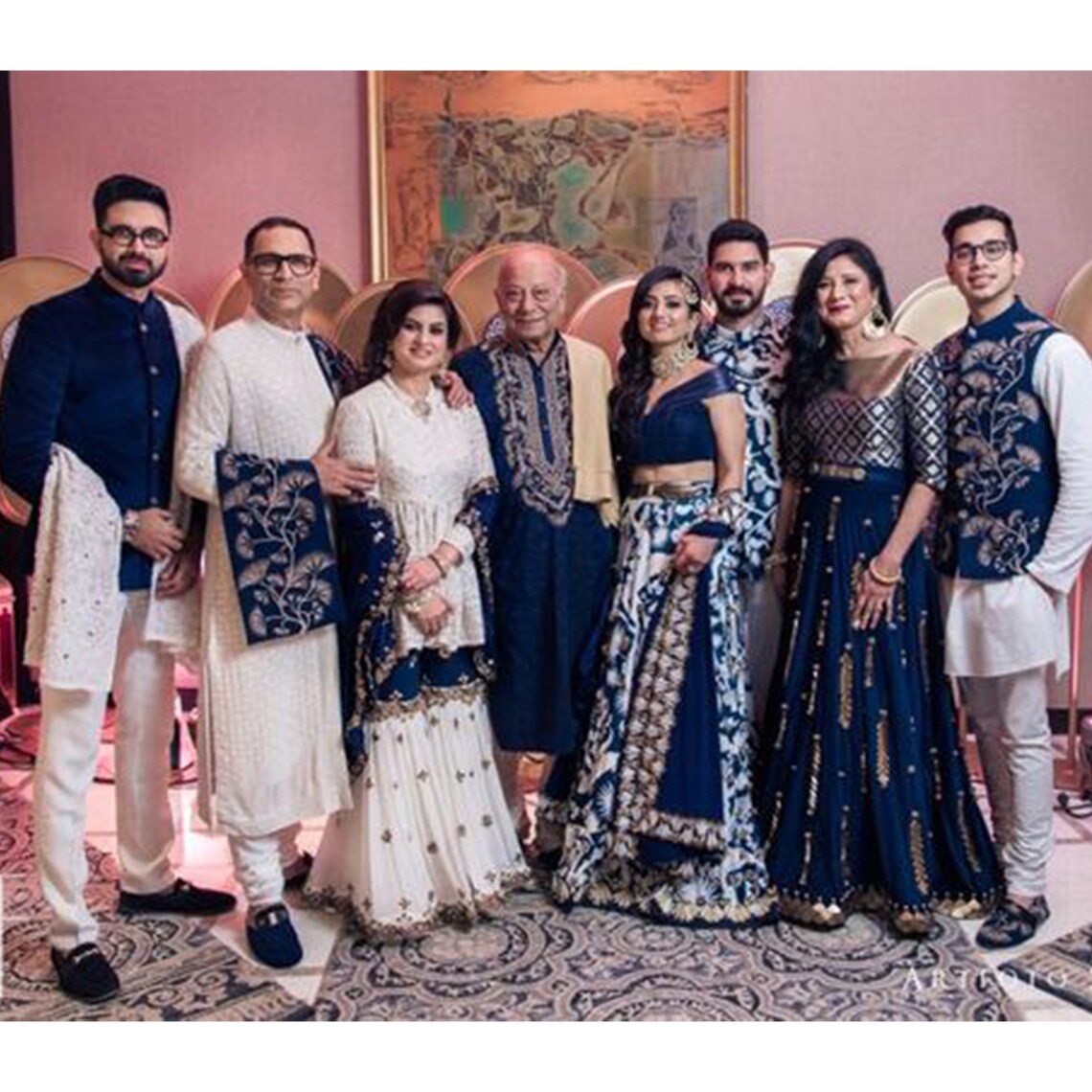 Family Wedding Twinning Outfit, Family Matching Outfits, Wedding Wear ...