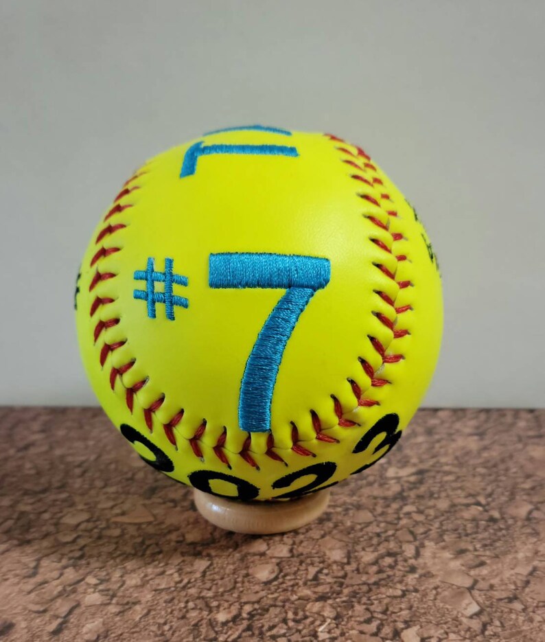 Custom Softball Personalized Softball Gift Softball Award - Etsy
