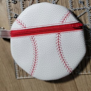 Baseball Coin Purse Sports Bag Keychain Baseball Bag Tag Baseball Gift ...