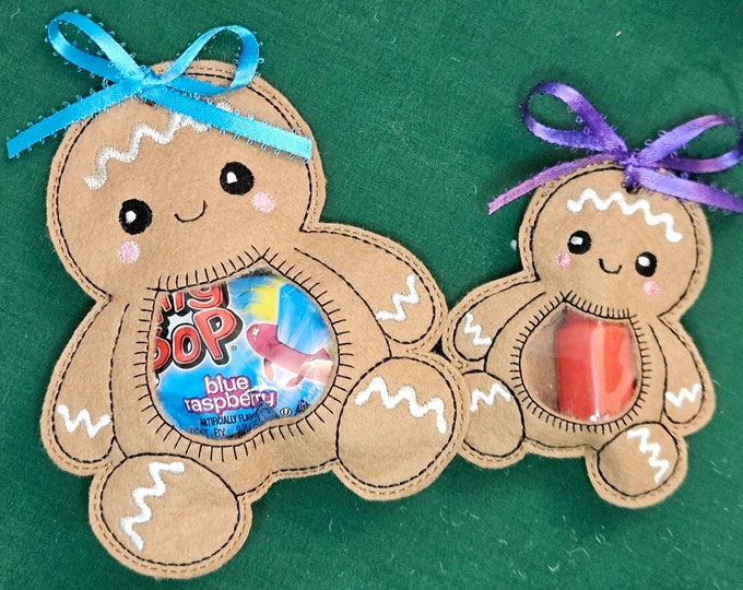 Gingerbread Man Treat Holders, Christmas Party Favors, Holiday Party ...