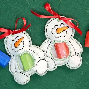 Snowman Treat Bag Christmas Goodie Bags Classroom Gift Bags Unique ...