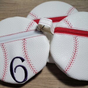 Baseball Coin Purse Sports Bag Keychain Baseball Bag Tag Baseball Gift ...