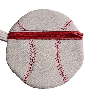 Baseball Coin Purse Sports Bag Keychain Baseball Bag Tag Baseball Gift ...