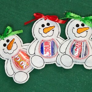 Snowman Treat Bag Christmas Goodie Bags Classroom Gift Bags Unique ...