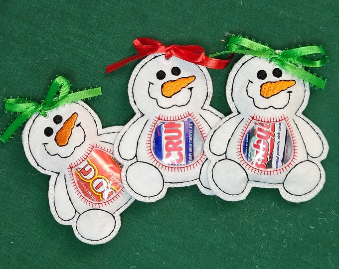 Snowman Treat Bag Christmas Goodie Bags Classroom Gift Bags Unique ...