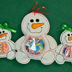 Snowman Treat Bag Christmas Goodie Bags Classroom Gift Bags Unique ...