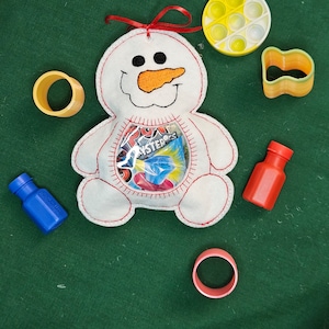 Snowman Treat Bag Christmas Goodie Bags Classroom Gift Bags Unique ...