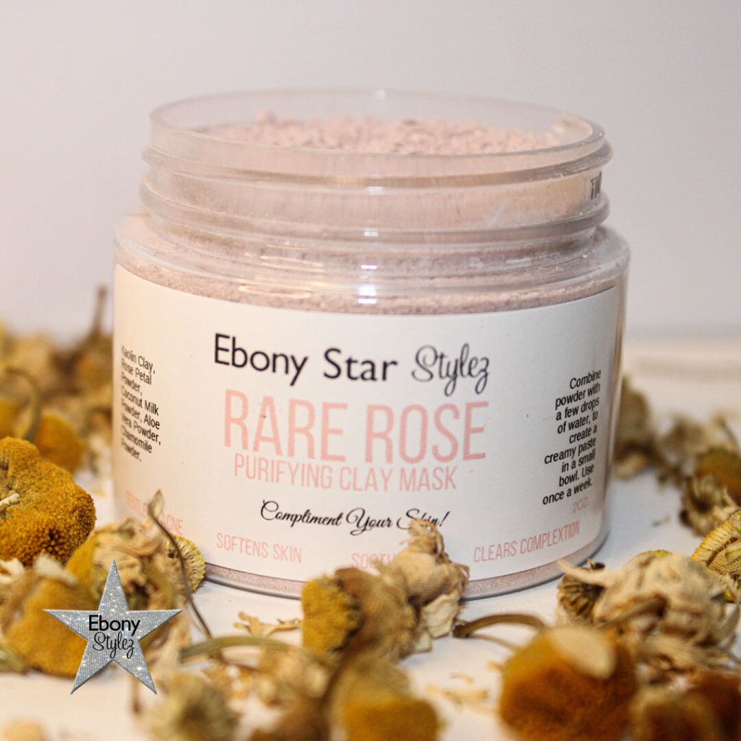 RARE ROSE Purifying Clay Mask - Etsy