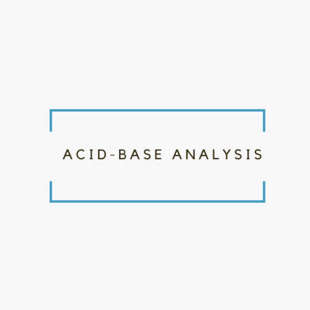 Acid Base Analysis * Anesthesia / SRNA Study Guide - Etsy