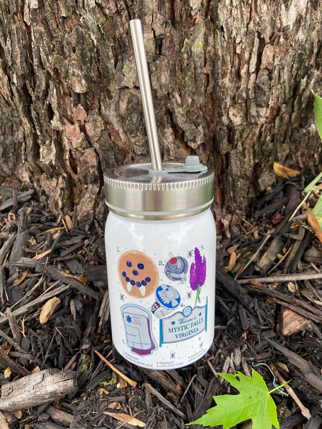 Mystic Falls Tumbler, Mystic Falls, Prison World Pancake Cup, Prison ...