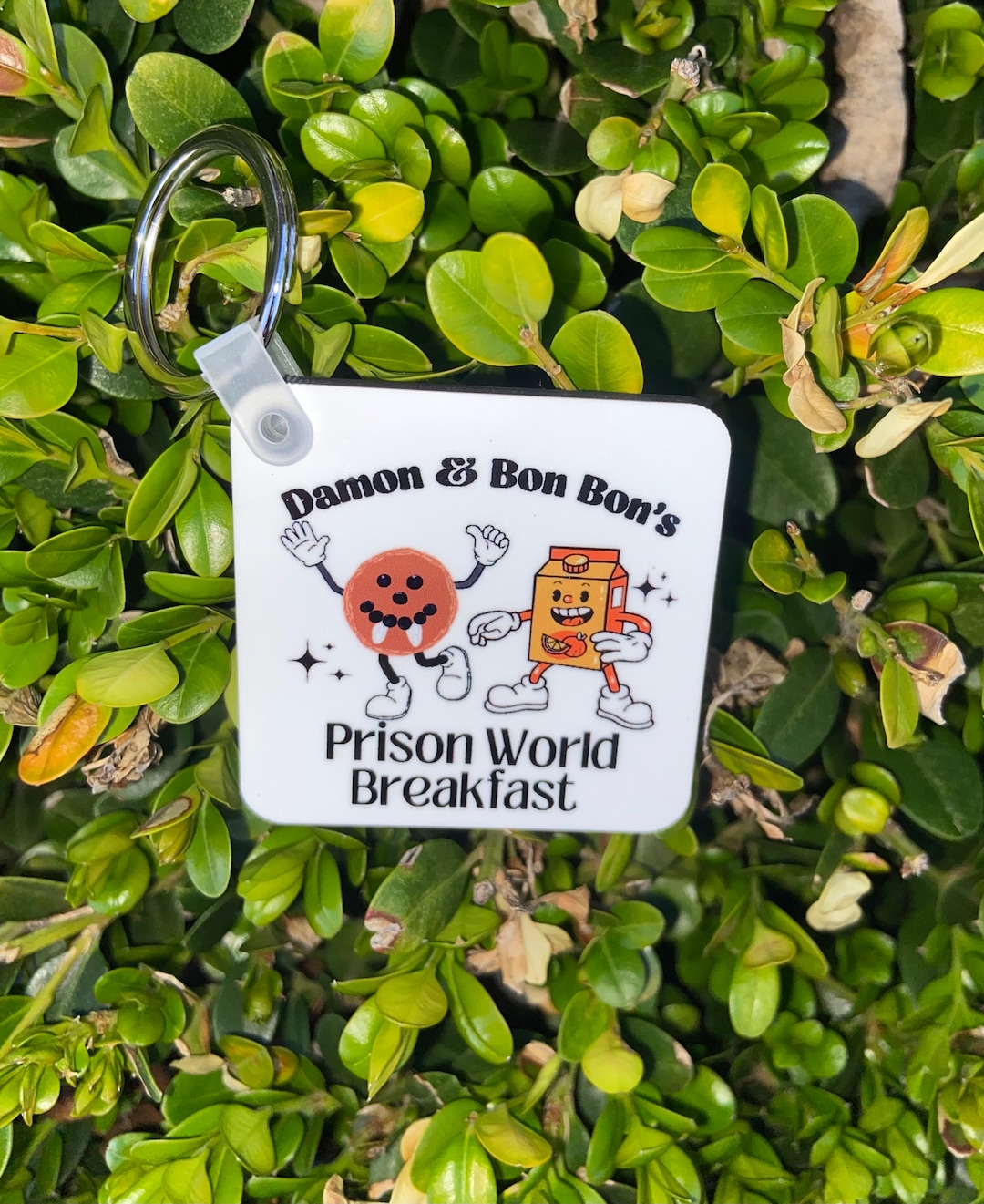 Prison World Pancake Keychain, Prison World Pancake, Damon Salvatore ...