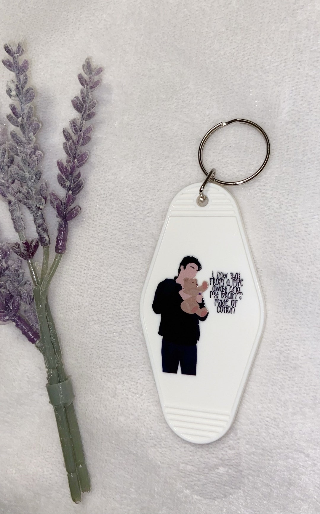 Damon Salvatore Keychain, Miss Cuddles, Bonnie Bennett, Damon & Miss ...