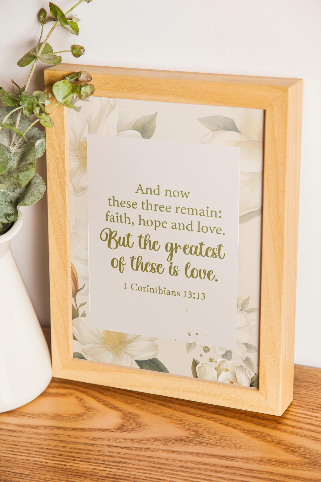 1 Corinthians 13:13,bible Verse,instant File Download Vinyl Decal ...