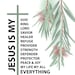 Jesus is My Everything,bible Verse,instant File Download, Vinyl Decal ...