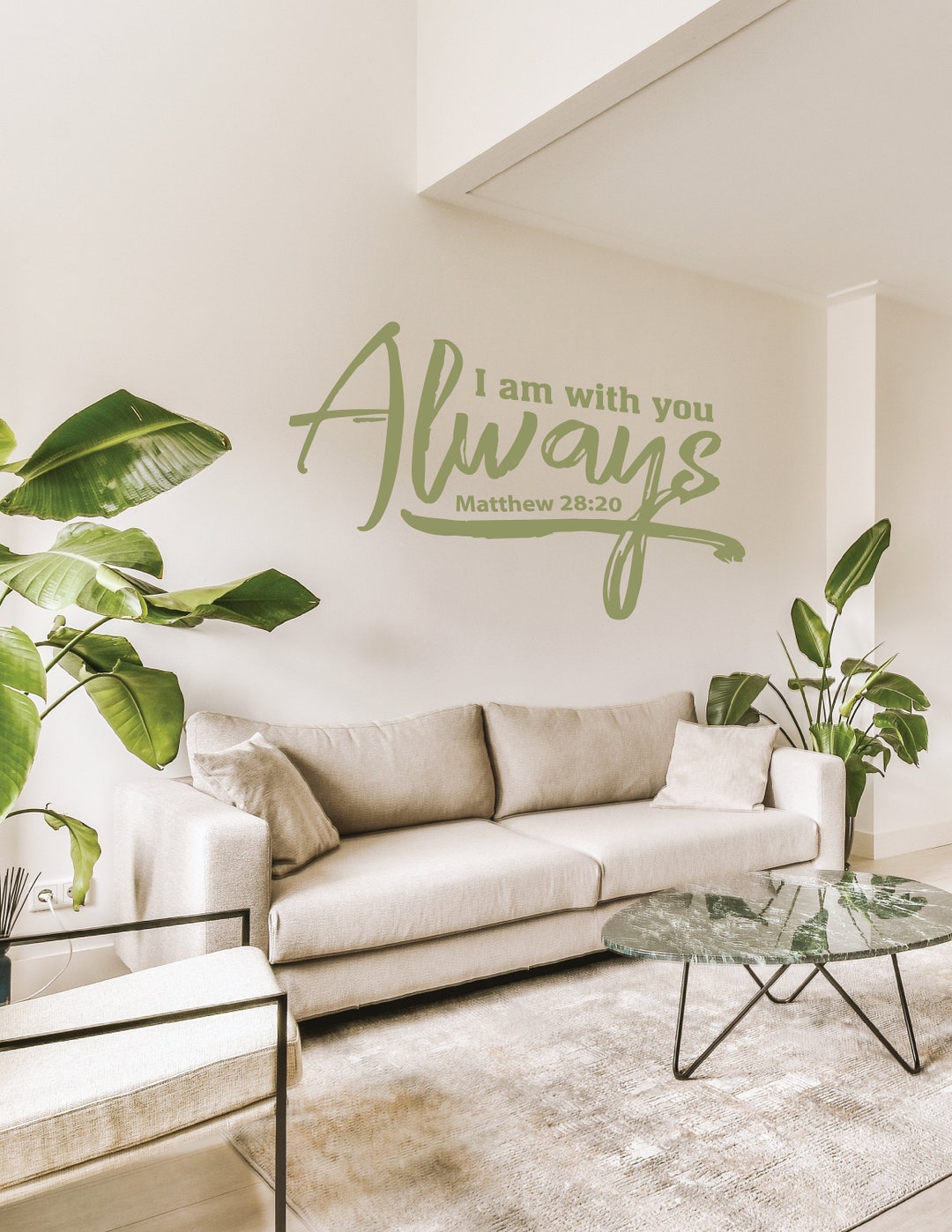 Matthew 28-20, Bible Verse, Wall Deco, Bible Verse Wall Art, Christian ...