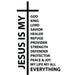 Jesus is My Everything,bible Verse,instant File Download, Vinyl Decal ...