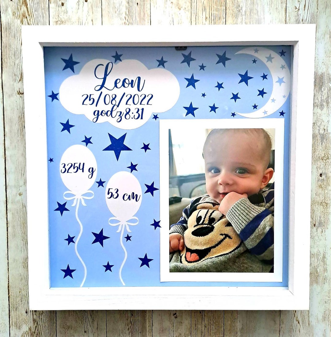 Custom Shadow Box With Your Photo and Personalized Message - Etsy