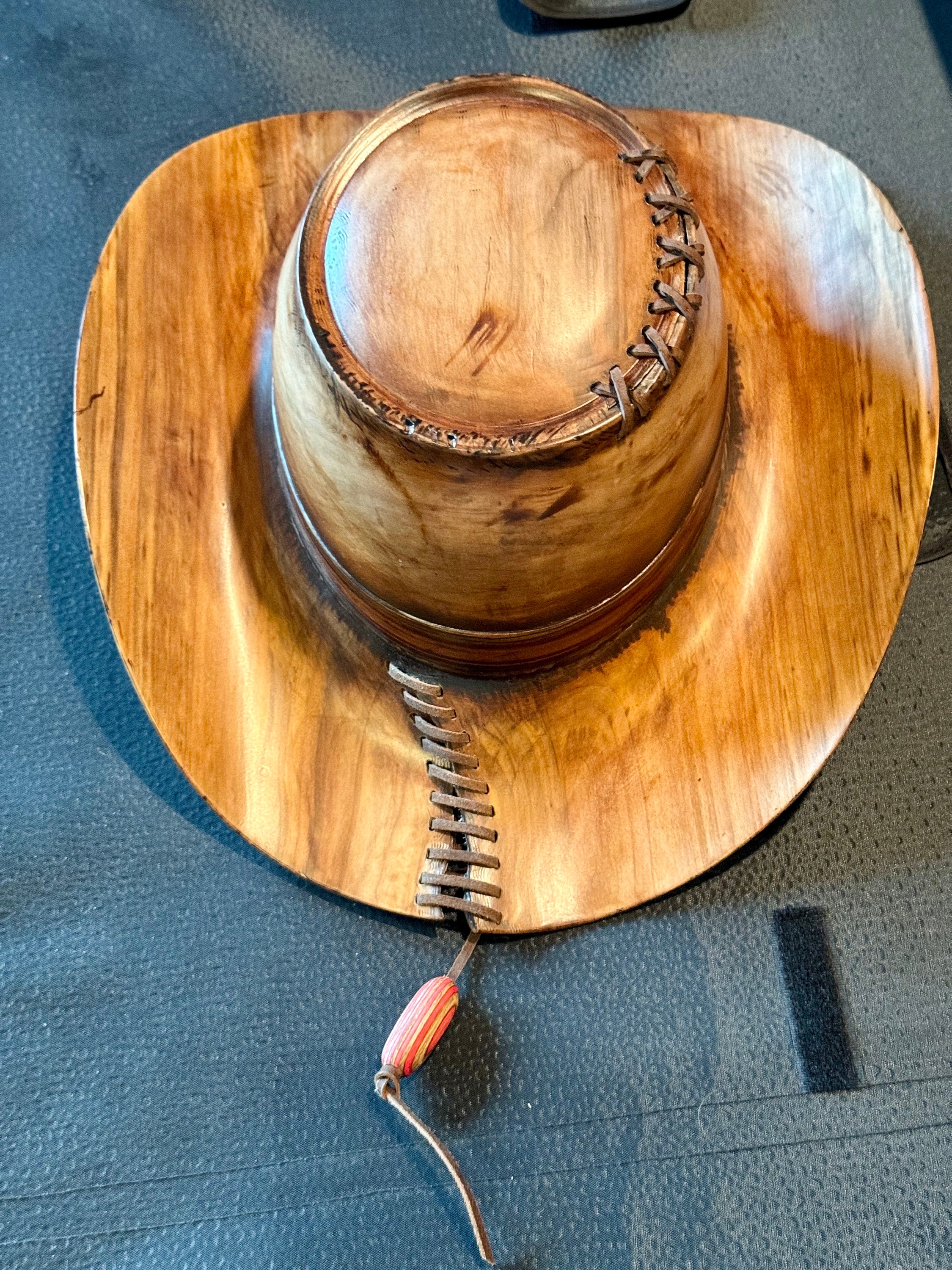 Weather Worn Wooden Cowboy Hat. - Etsy