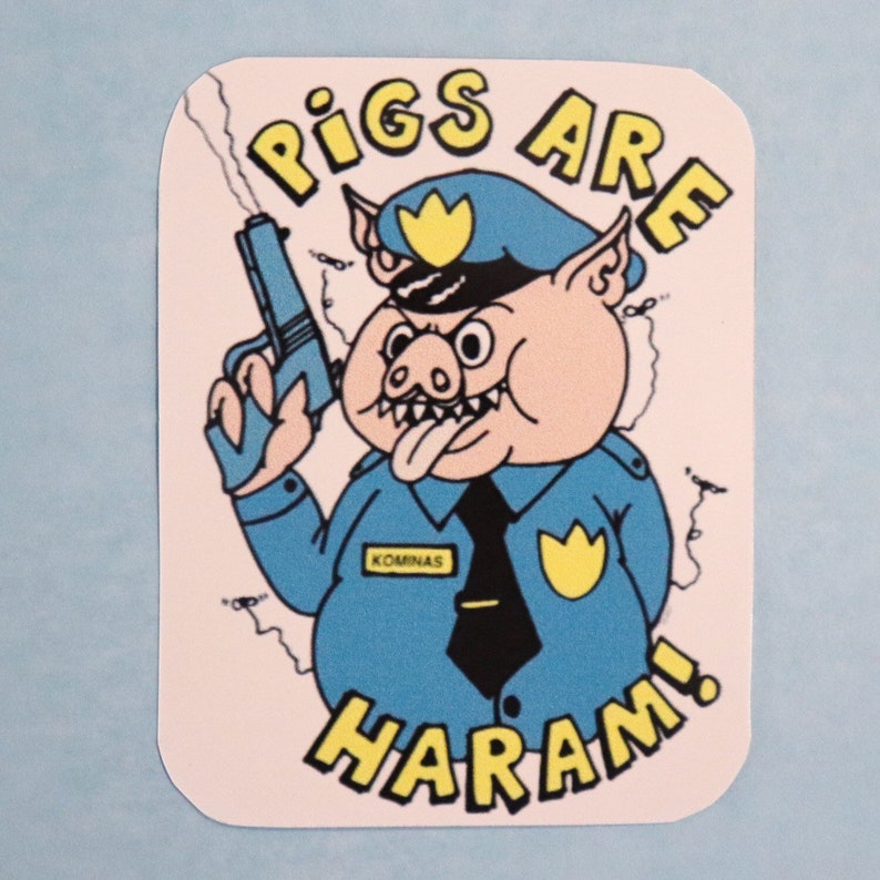 Pigs Are Haram Sticker Etsy pigs-are-haram-sticker-etsy