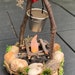Fairy Garden Fire Pit - Battery Operated Flameless Candle, Flickering ...