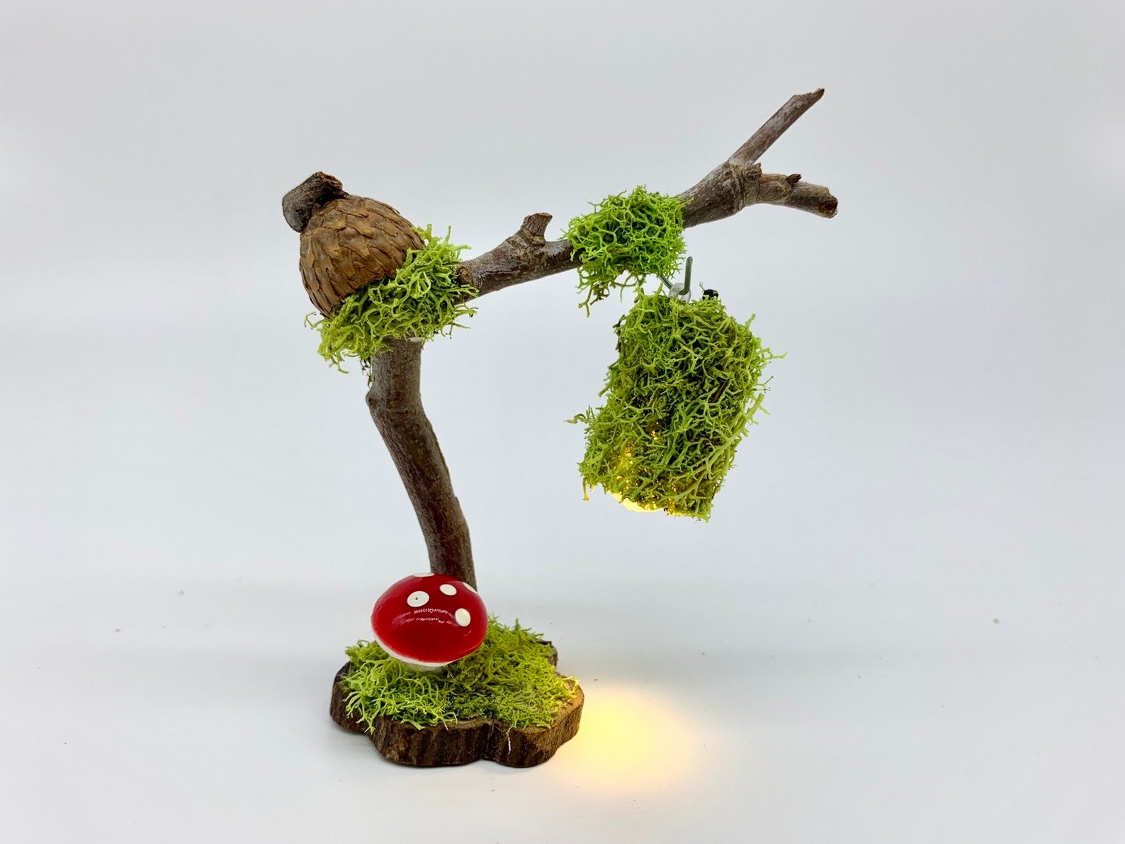 Fairy Garden Lamp Miniature Doll Lamp Fairy Lights Decor - Etsy