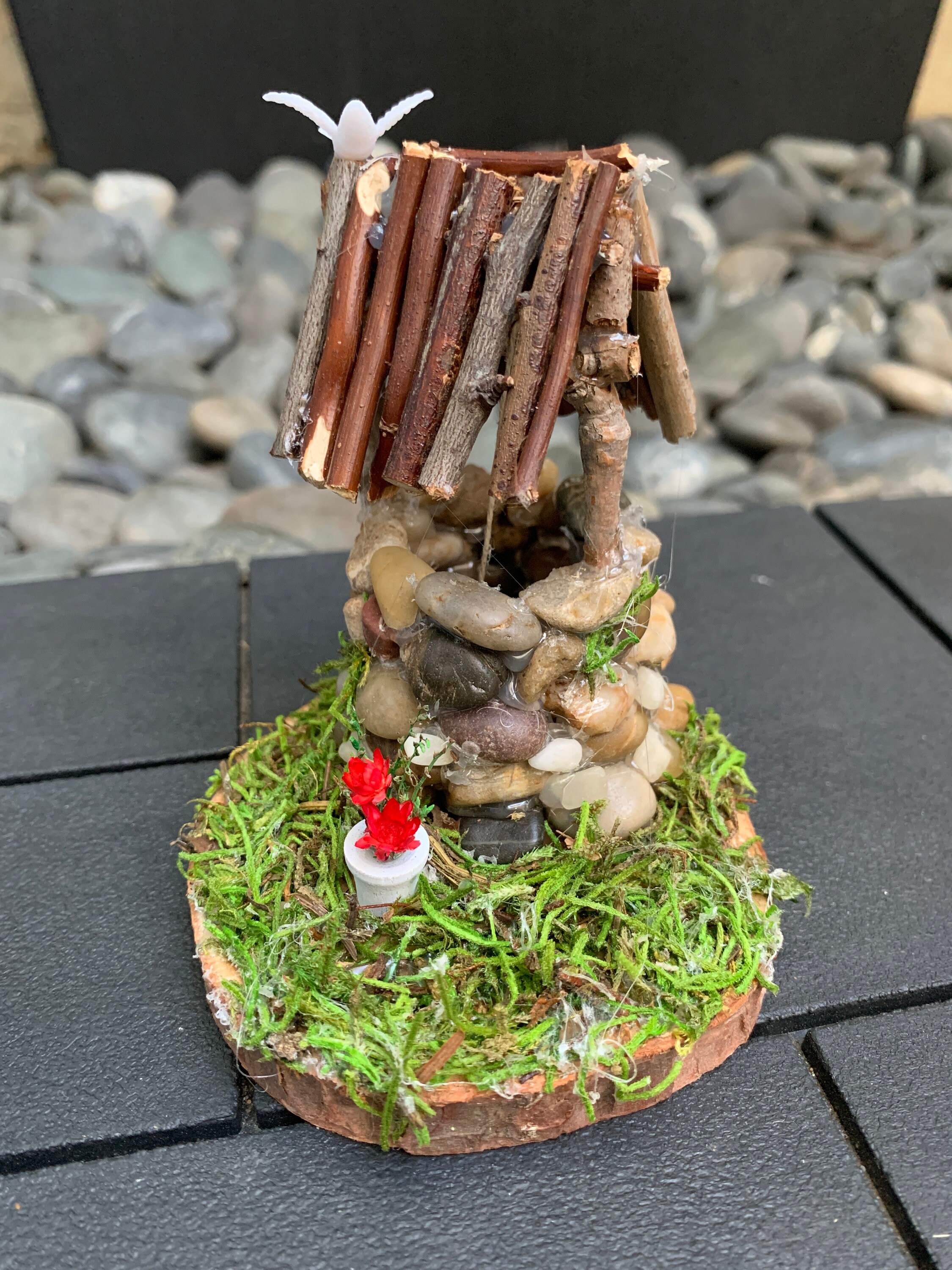 Fairy Garden Wishing Well Miniature Well Fairy Wishing Well | Etsy