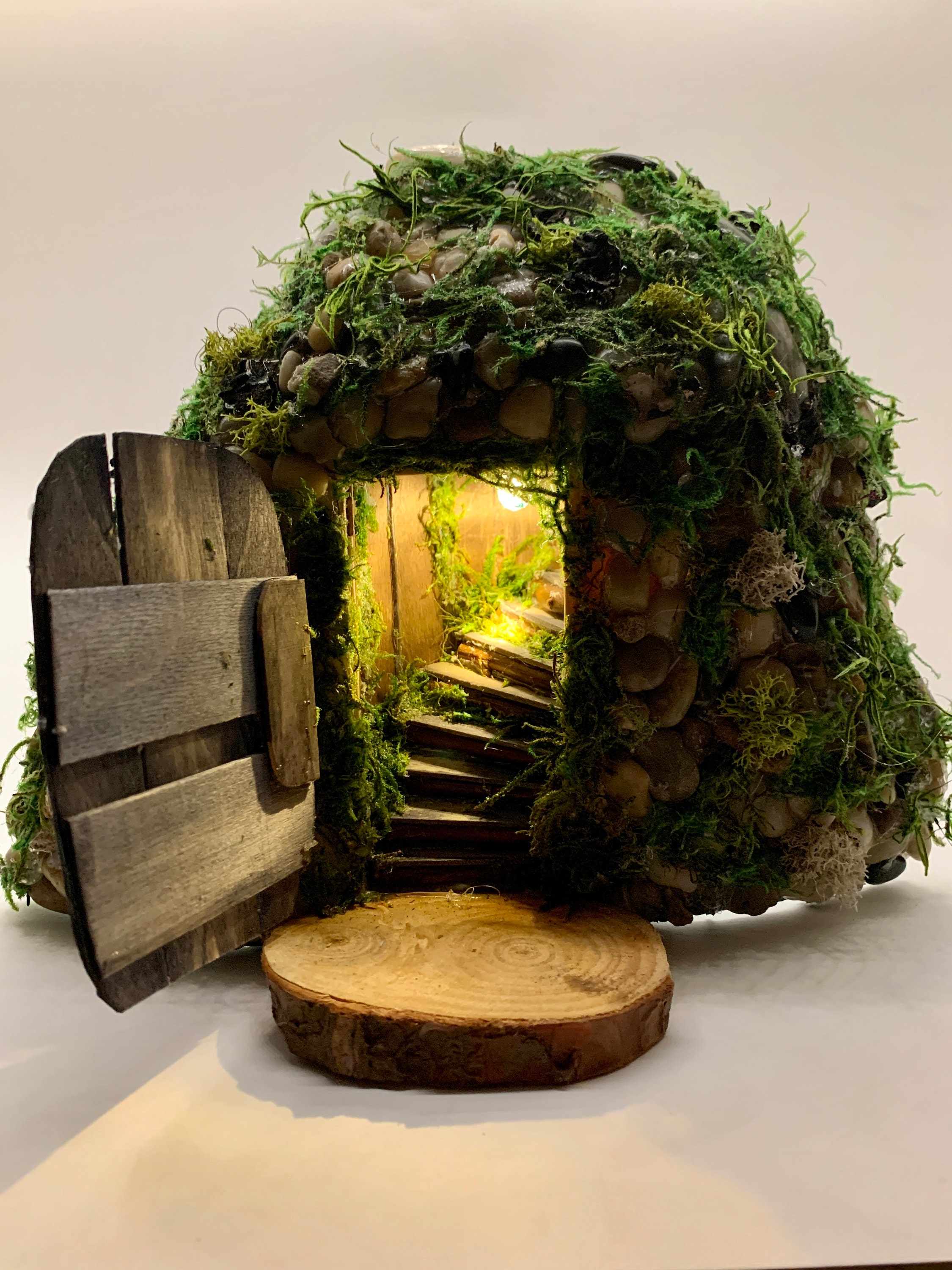 Secret Fairy Staircase Fairy Door and Fairy Steps Light-up - Etsy UK