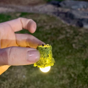 Fairy Garden Lamp, Miniature Doll Lamp, Fairy Lights Decor, Miniature ...