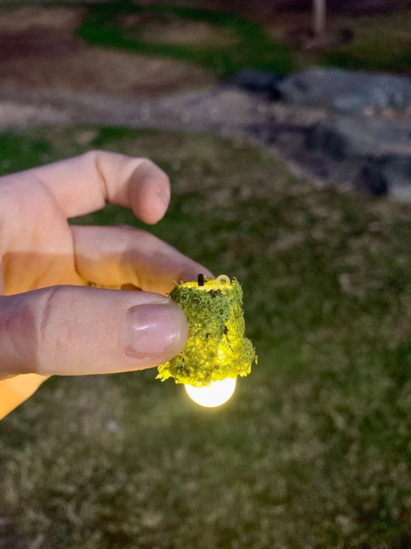 Fairy Garden Lamp Miniature Doll Lamp Fairy Lights Decor - Etsy