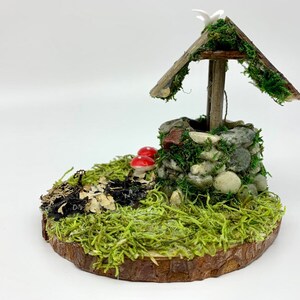 Fairy Garden Wishing Well, Miniature Well, Fairy Wishing Well, Fairy ...