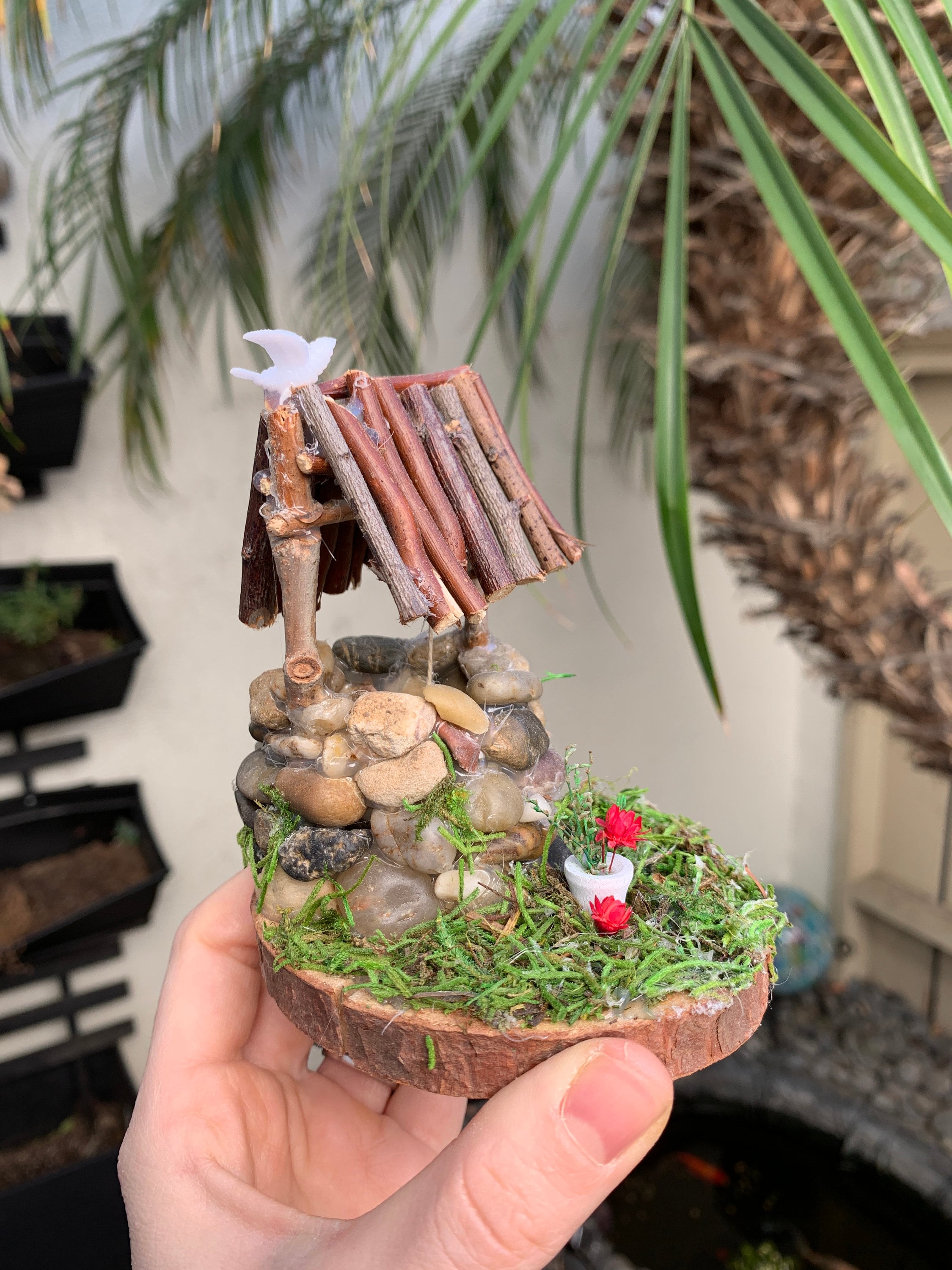 Fairy Garden Wishing Well Miniature Well Fairy Wishing Well | Etsy