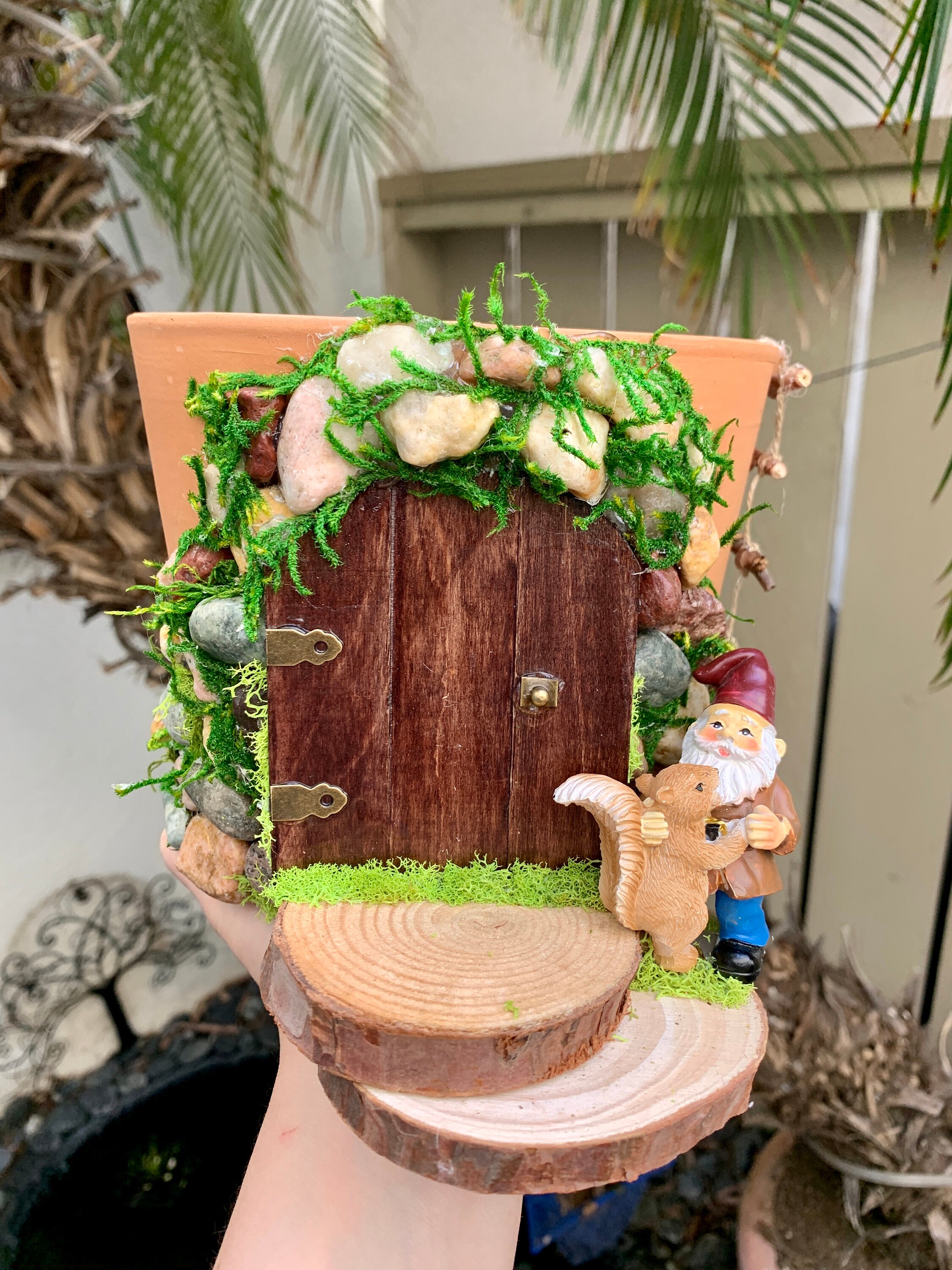 Unique Flower Pot Fairy Garden Planter Miniature Elegant | Etsy