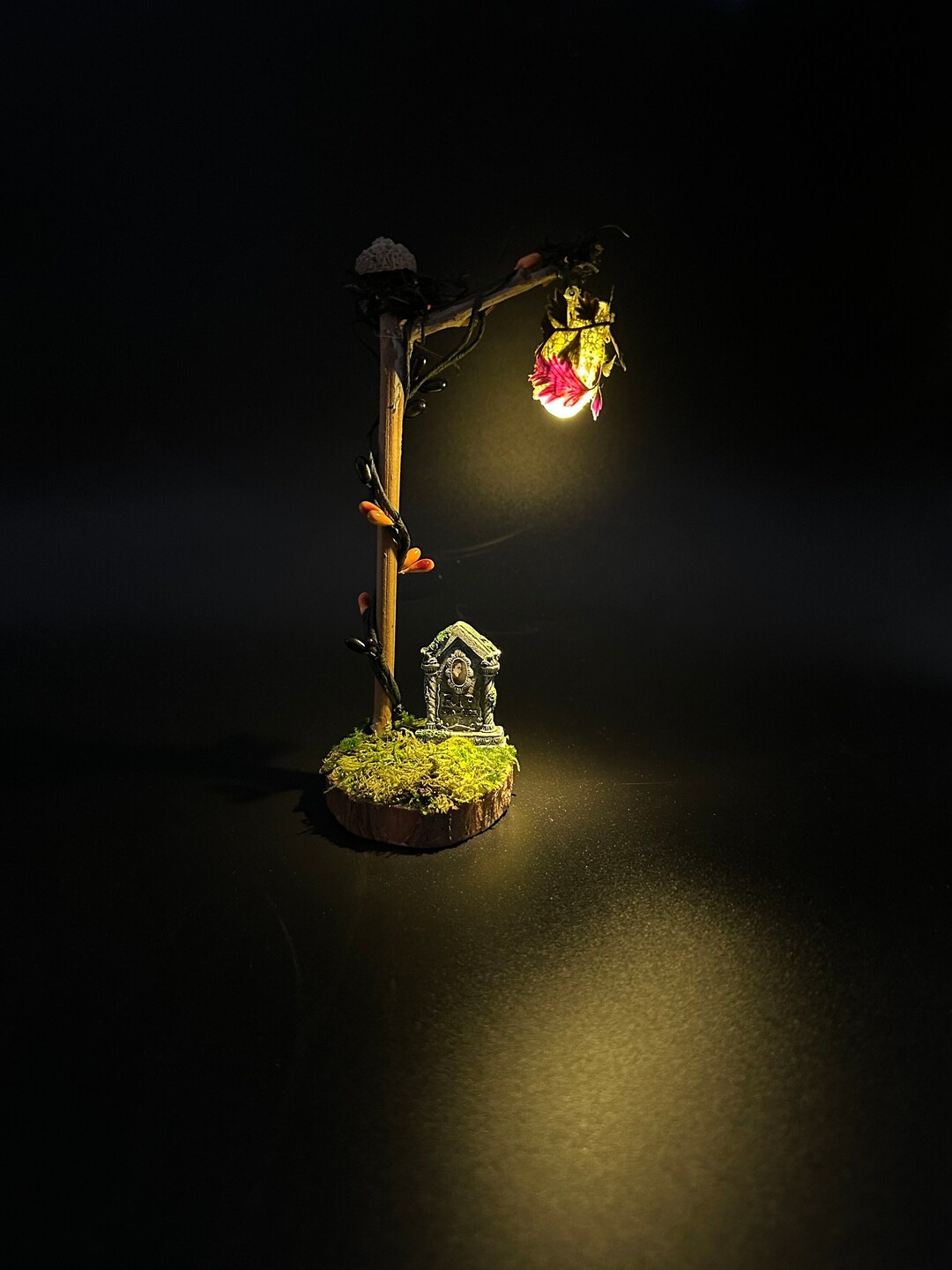 Mini Halloween Lamp, Fairy Lights, Fairy Lamp, Miniature Doll Lamp ...
