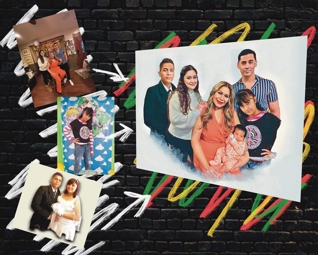 Combine Photos, Add a Love One, Family Portrait From Different Photos ...
