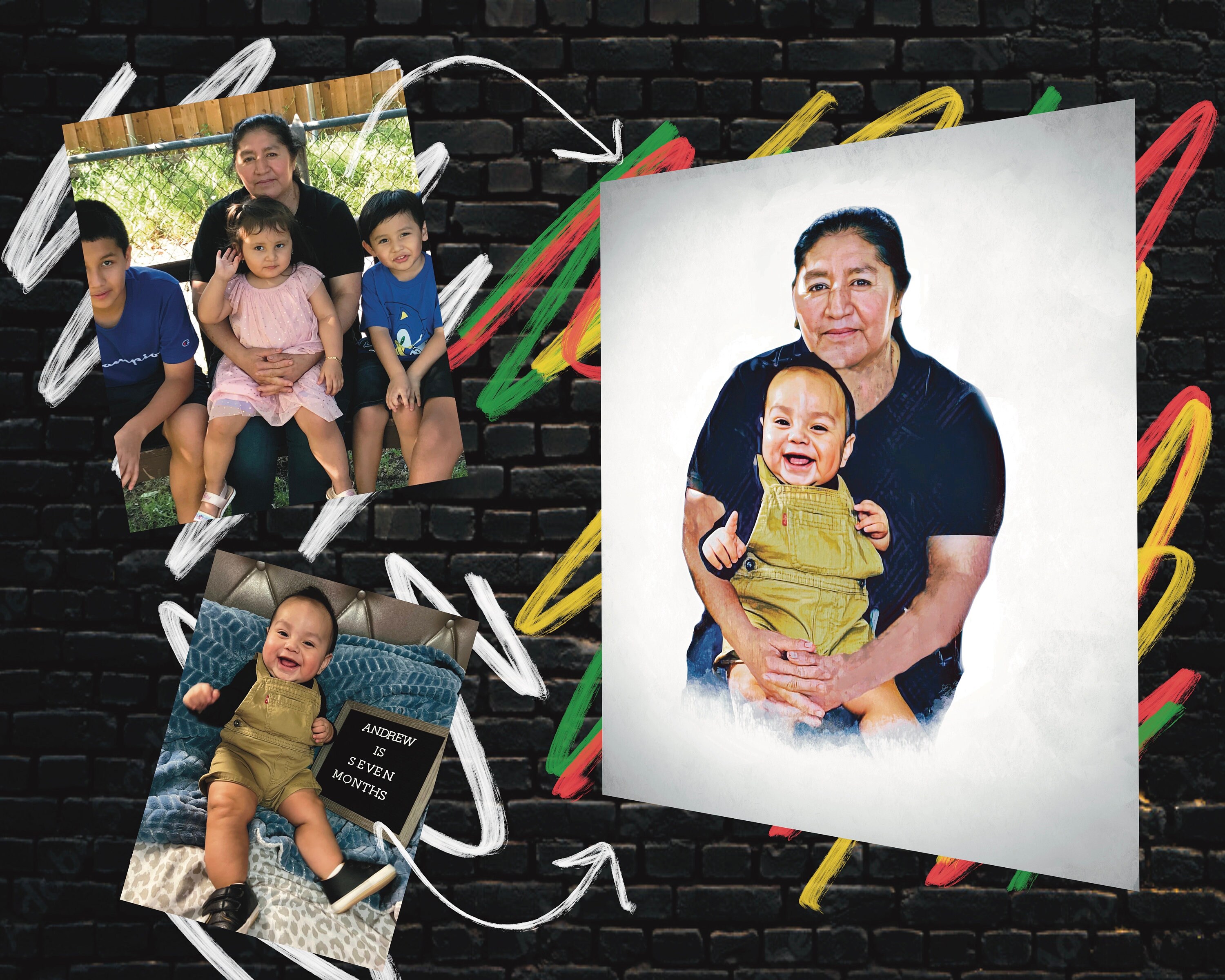Combine Photos, Add a Love One, Family Portrait From Different Photos ...