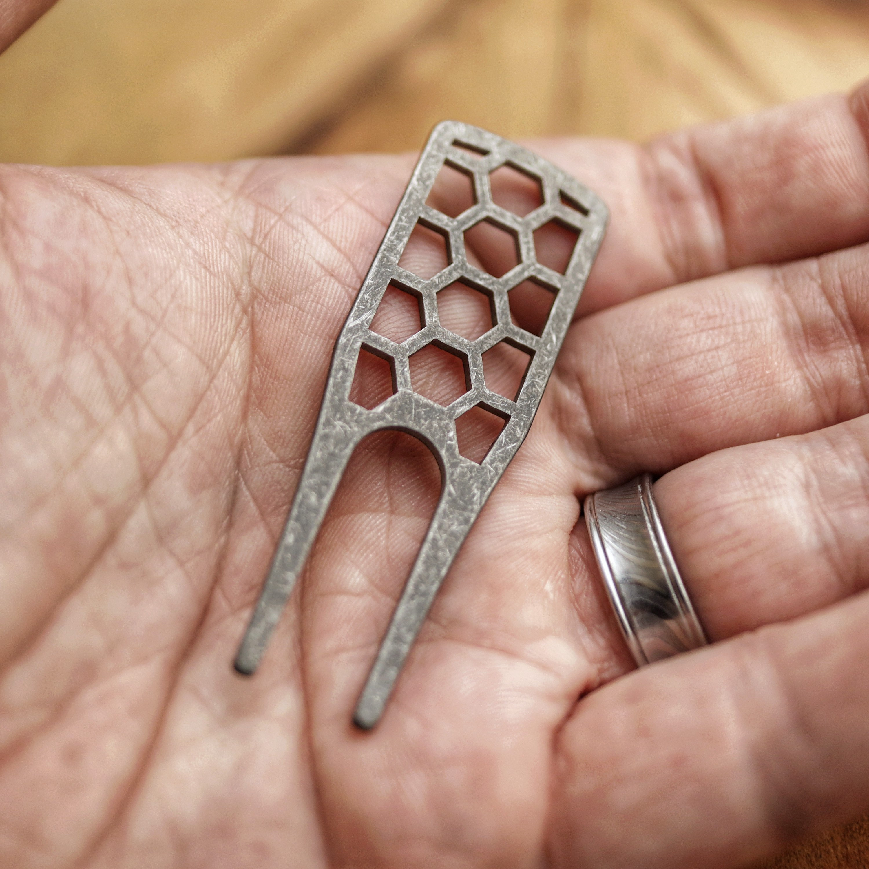 Hive - Grade 5 Titanium Custom Divot Tool by Titan Talon Tool Co. - Etsy