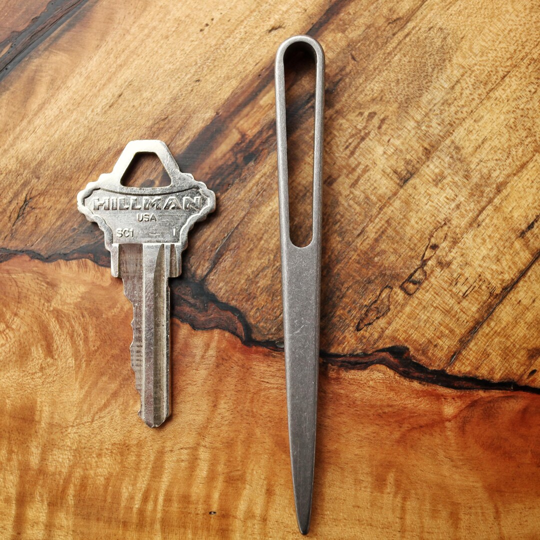 Tensyle Custom Titanium Edc Marlin Spike By Titan Talon Tool Co Etsy
