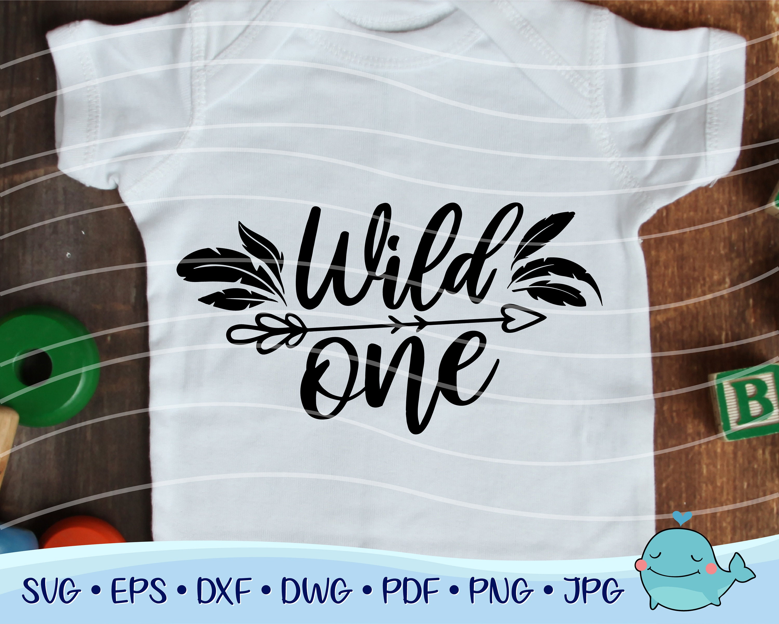 Digital Wild One SVG Cut File Car Decal SVG Instant Download Printable ...