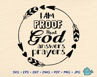 I Am Proof Svg | Etsy