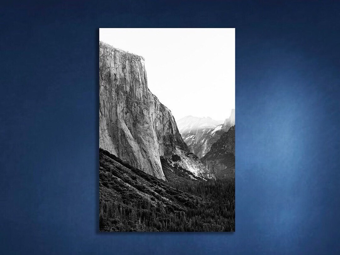 Yosemite National Park, El Capitan, Wall Art Prints, B&W, Prints,black ...