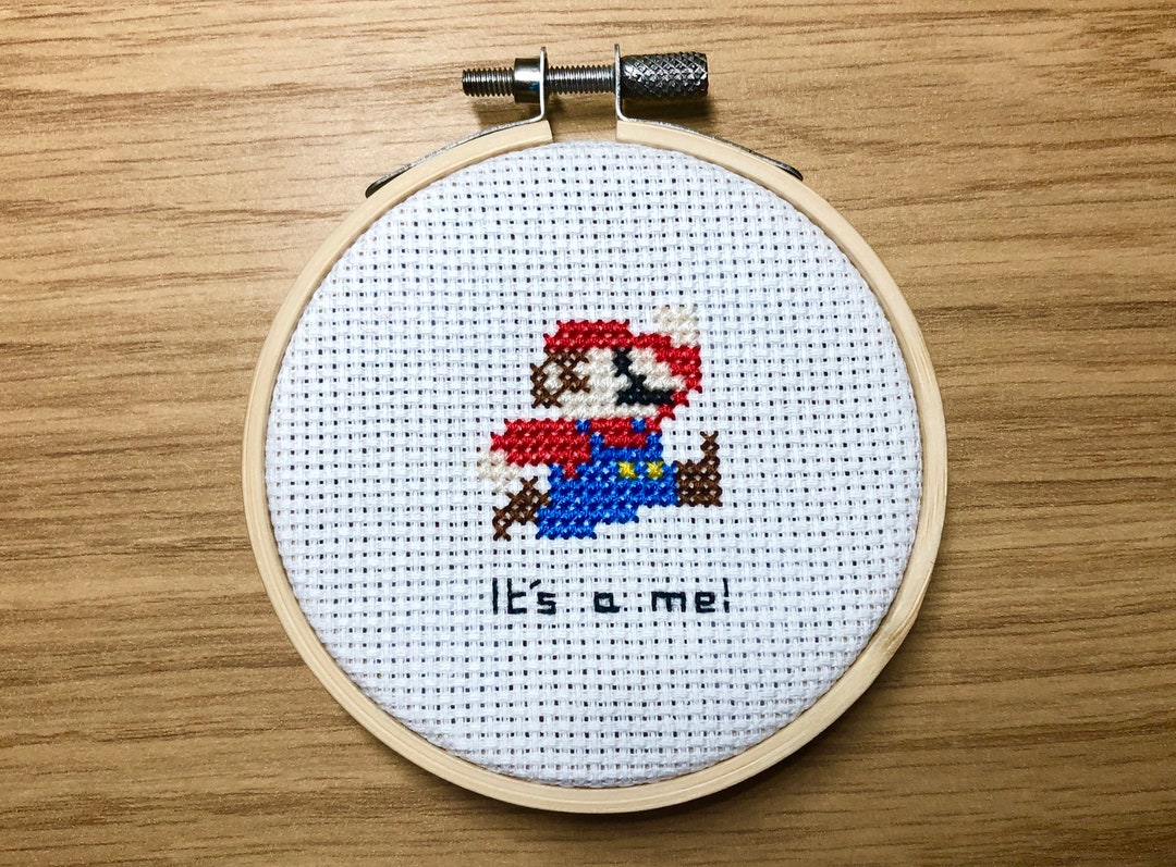 Super Mario Inspired Cross Stitch Pattern - Etsy
