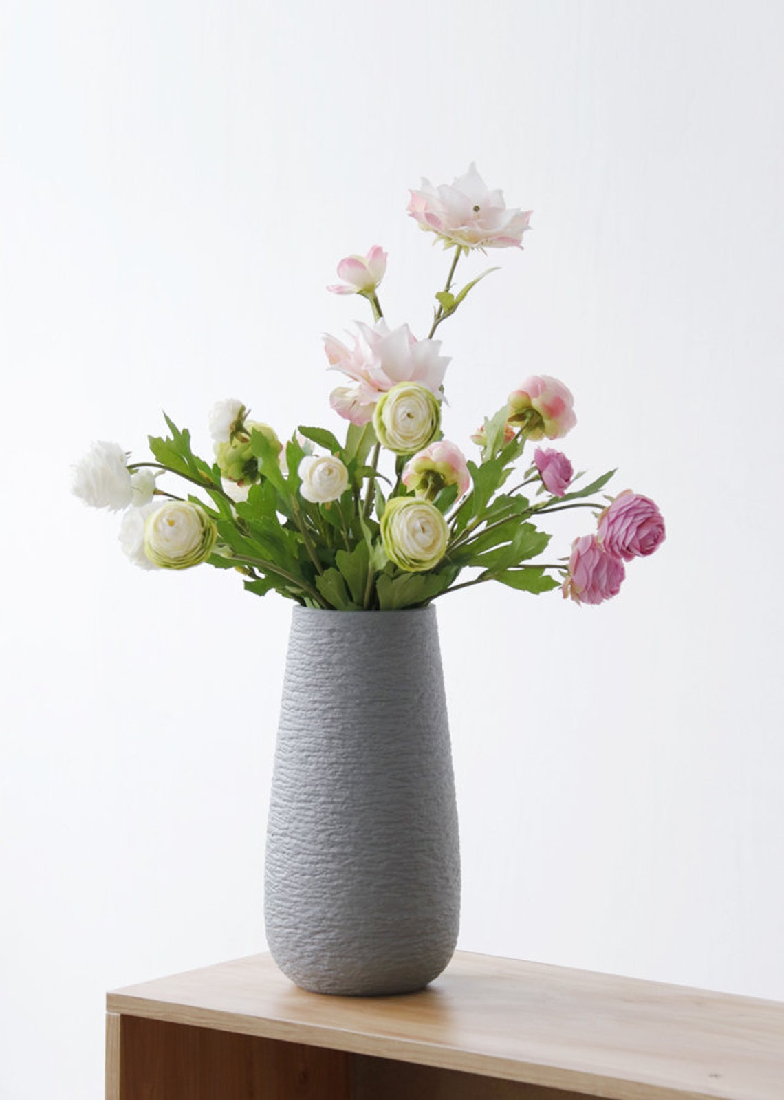 Threaded Porcelain Vase Decorative Vase Pottery Ceramics - Etsy