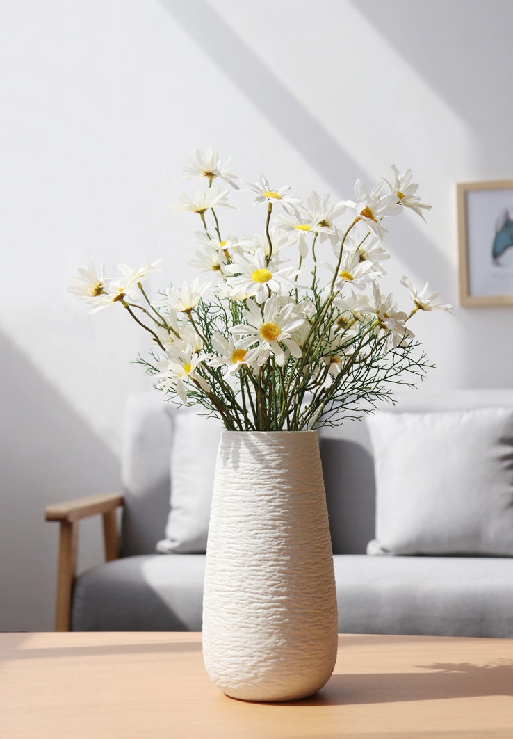 Threaded Porcelain Vase Decorative Vase Pottery Ceramics - Etsy