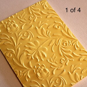 Pack of 04: Handmade Blank Card Packs, Floral Card Packs, Thinking of ...