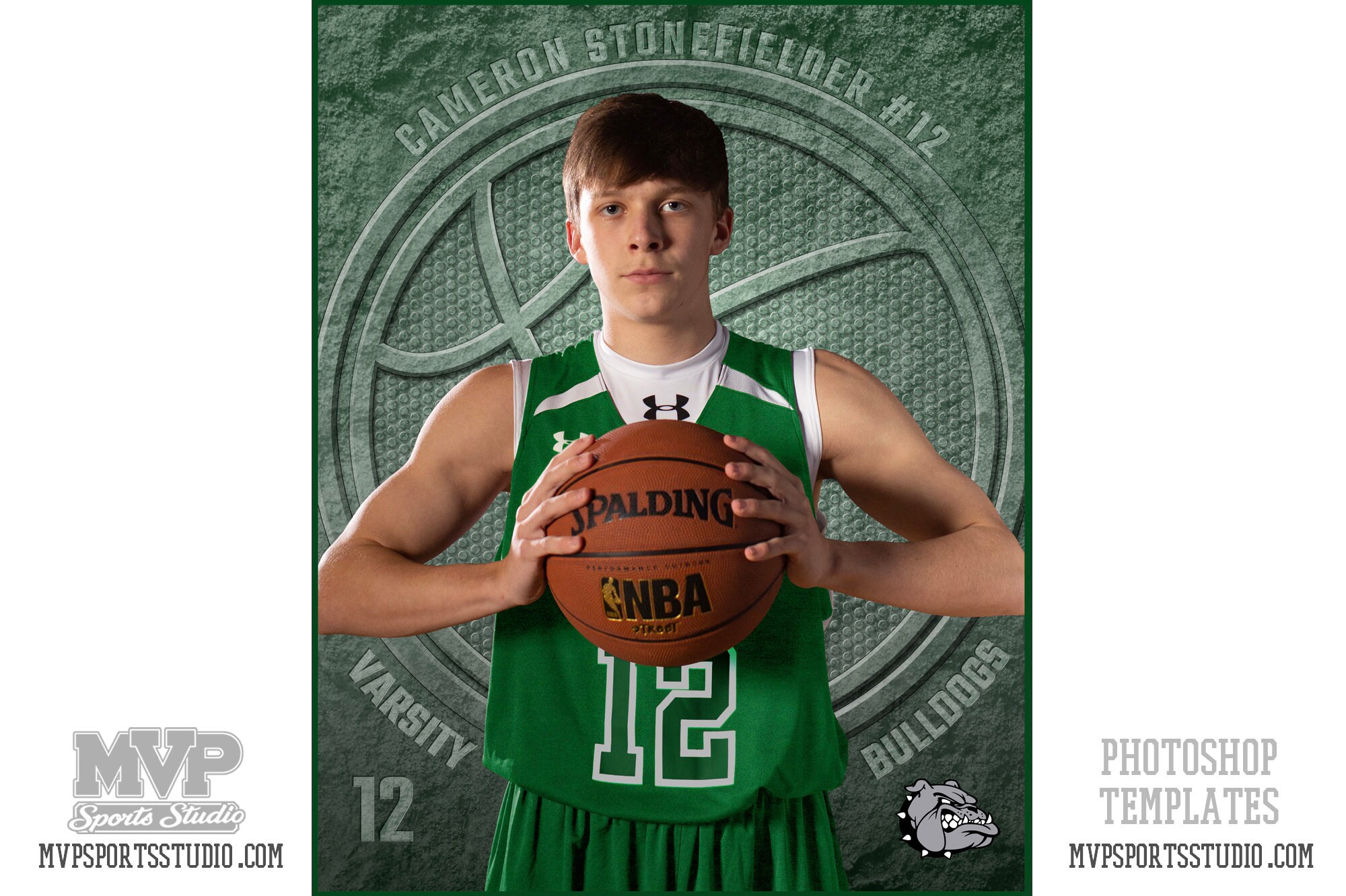 MVP Sports Studio Basketball Photoshop Template 090, Basketball Poster ...