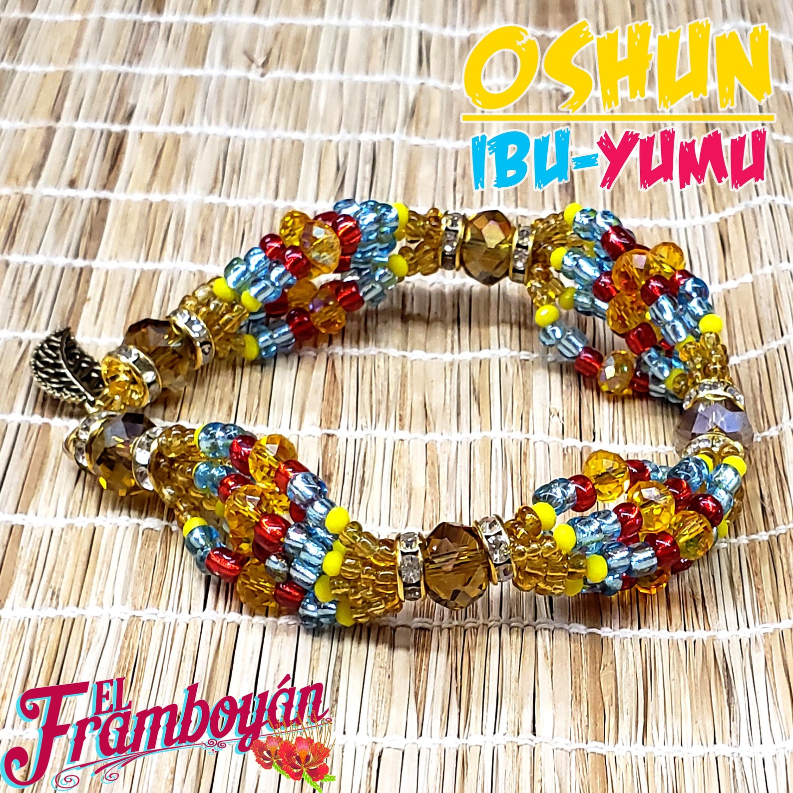 IDDE OCHUN/ Oshun BRACELET - Etsy
