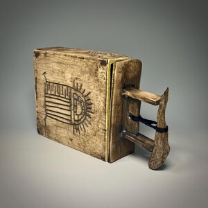 Handmade, Ceramic Lidded Container. One-of-a-kind, Slab Built From ...