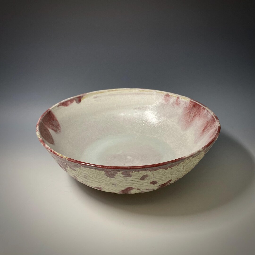 Large Ceramic Serving Bowl, Fruit Bowl, One-of-a-kind, Wheel Thrown ...